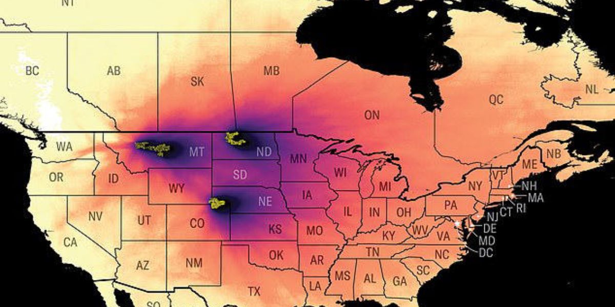Map Reveals Safest American States During A Nuclear Attack On US Soil